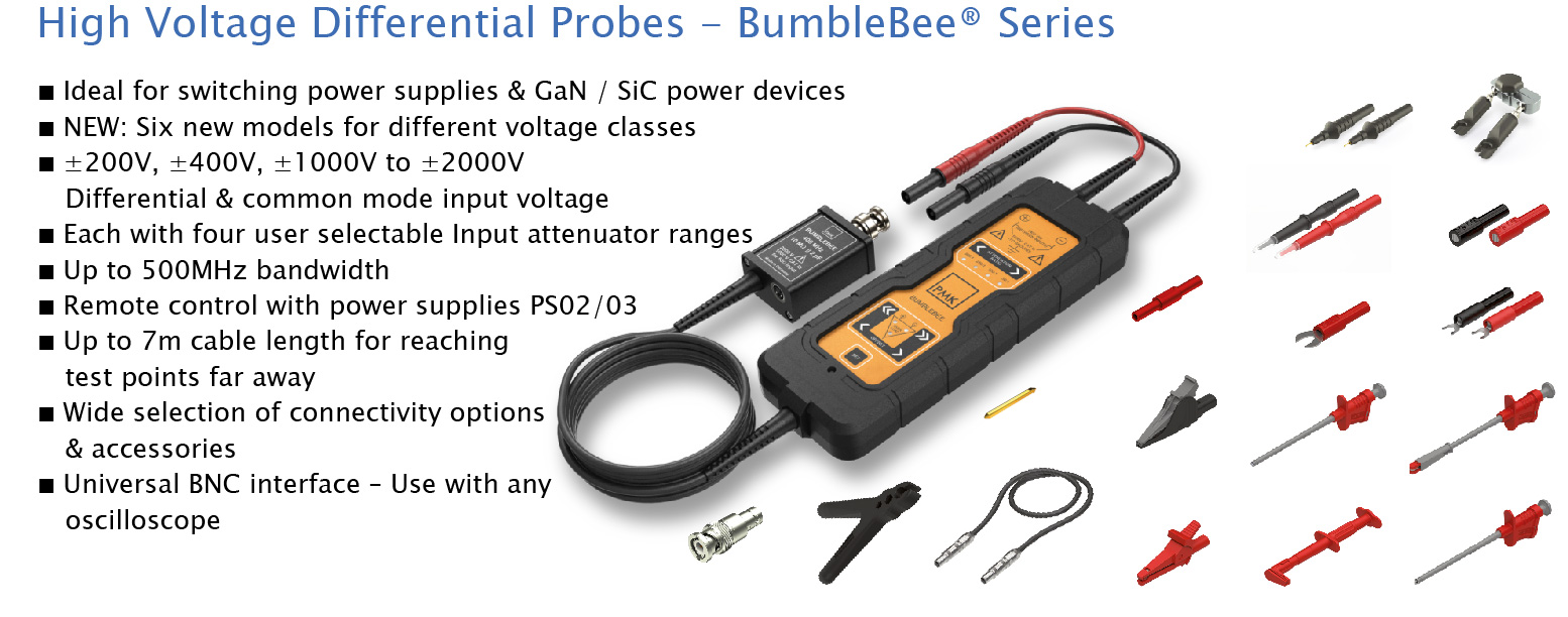 PMK - BumbleBee® Series, up to 500MHz, up to ±2000V